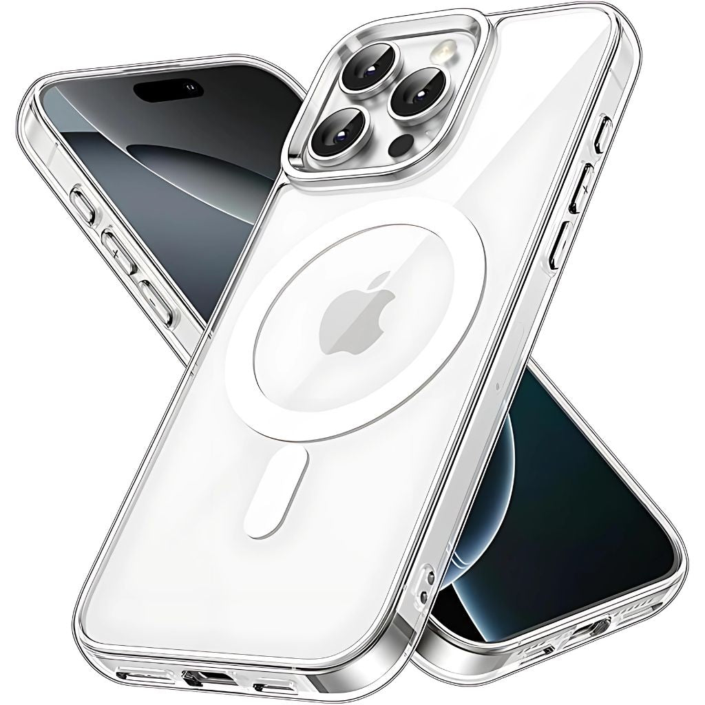 Transparent MagSafe iPhone Case, Slim & Magnetic Design