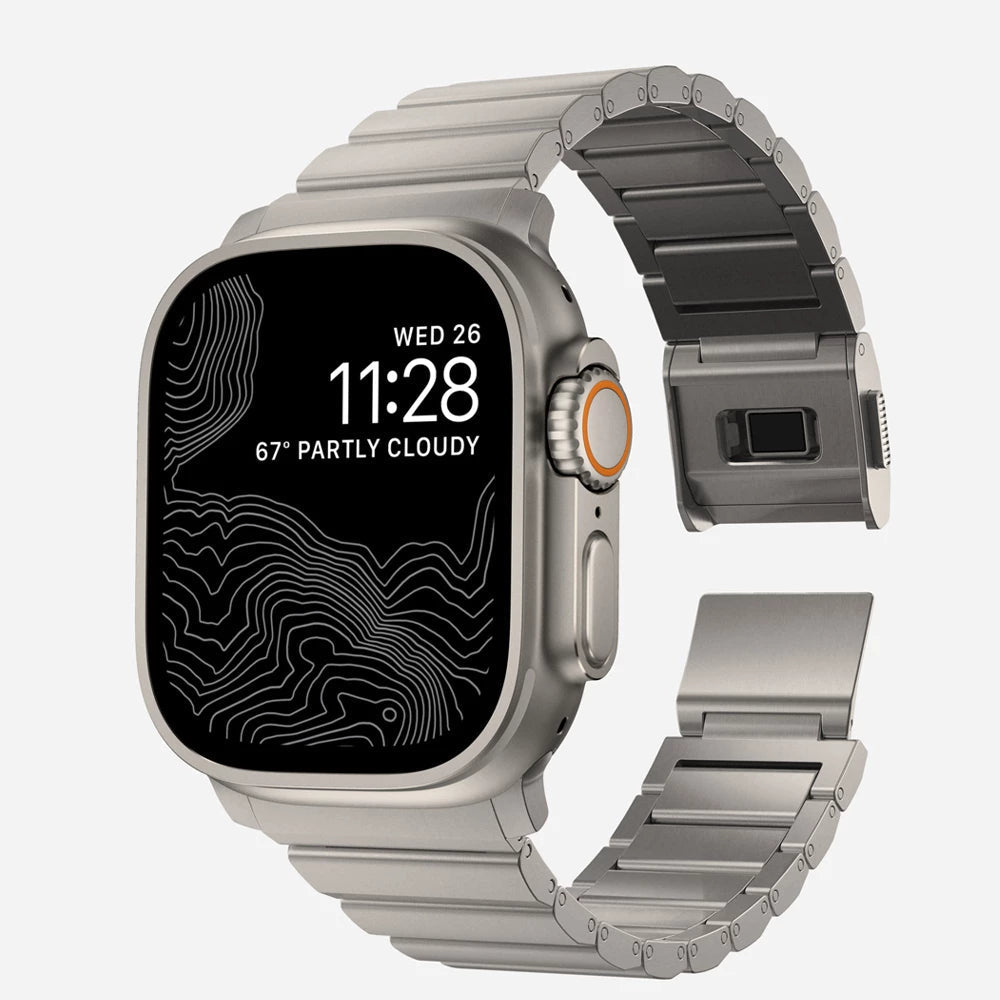 Magnetic Titanium Band for Apple Watch | Stylish & Adjustable